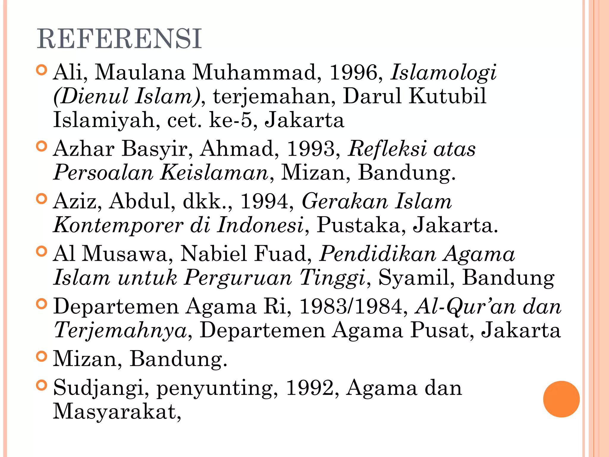 pendidikan Agama islam | PPT