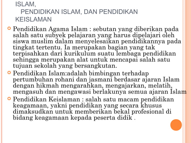 pendidikan Agama islam | PPT
