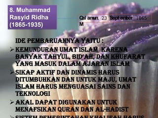 Agama 2 (perkembangan islam pada masa modern) | PPT