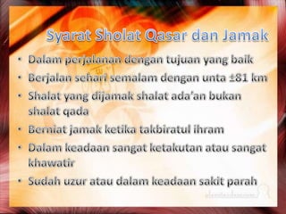 noon saakinah rules and jamak-qasar prayer | PPTX