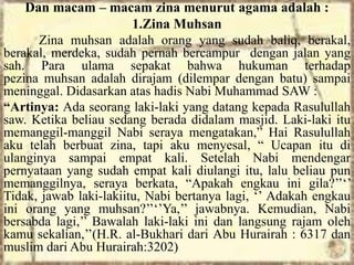 Agama bab macam macam zina | PPT