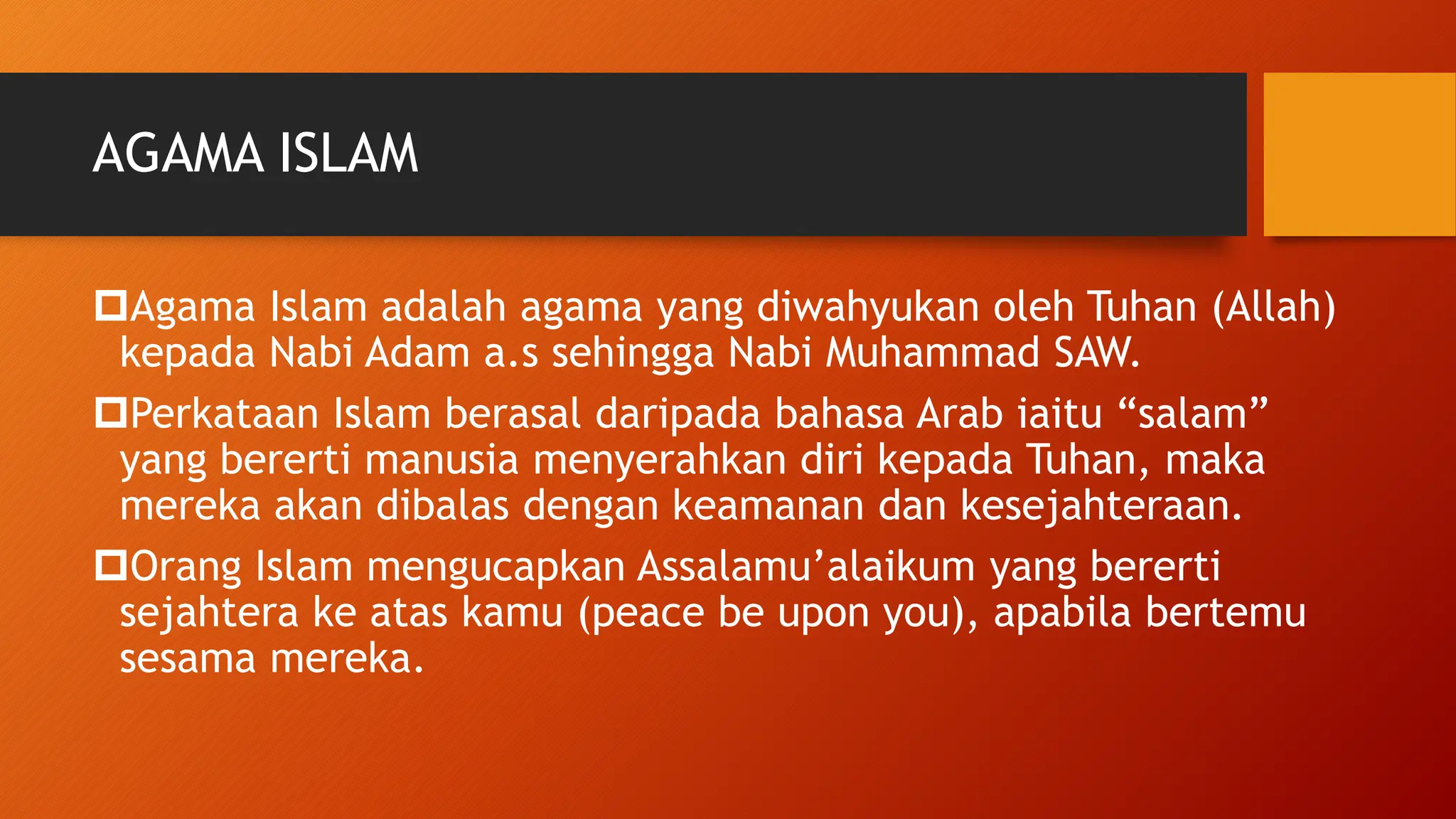 AGAMA DAN KEPERCAYAAN DI MALAYSIA - SEJARAH | PPTX