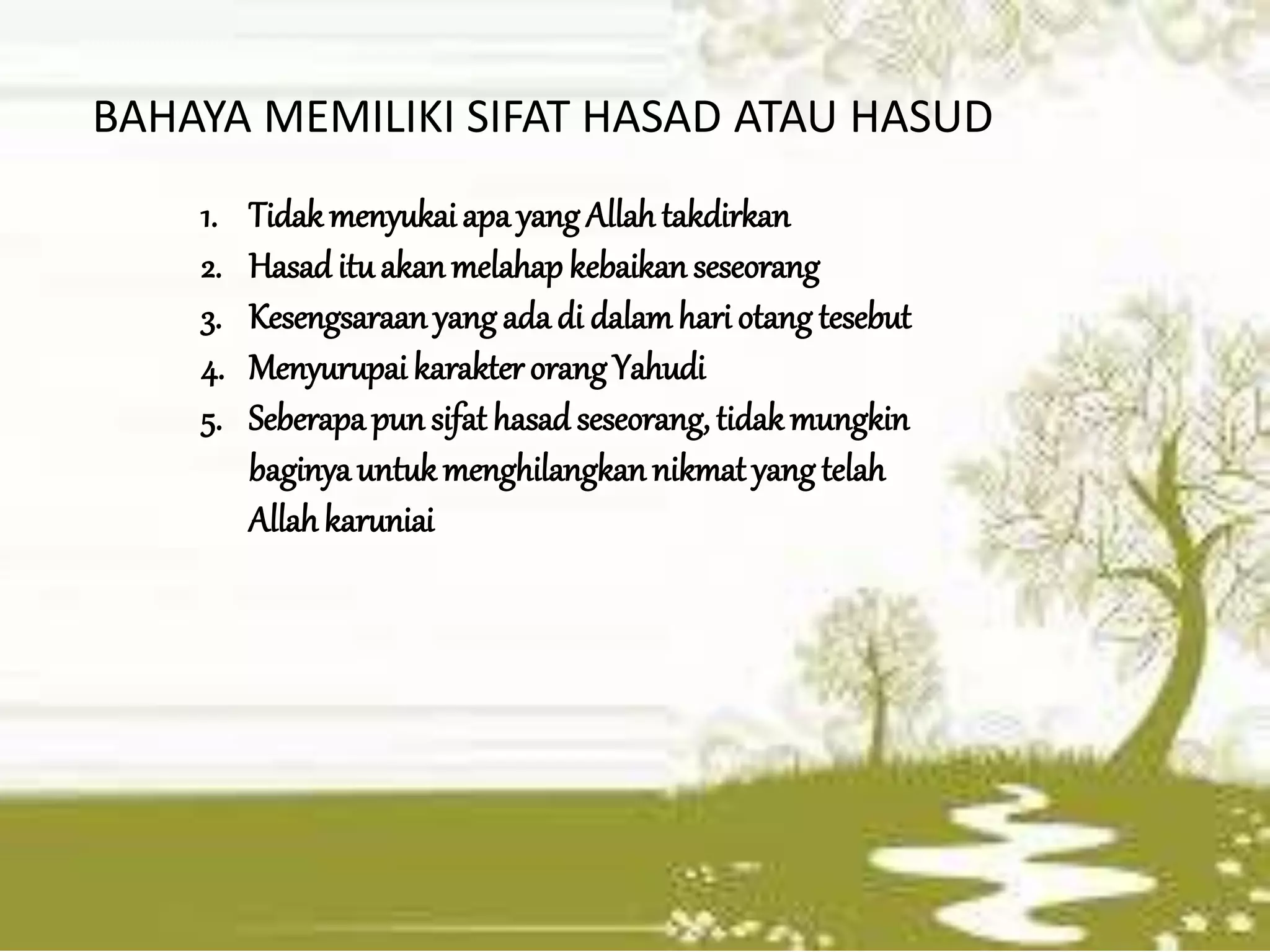 AL - ISLAM KELAS X BAB HASUD | PPT