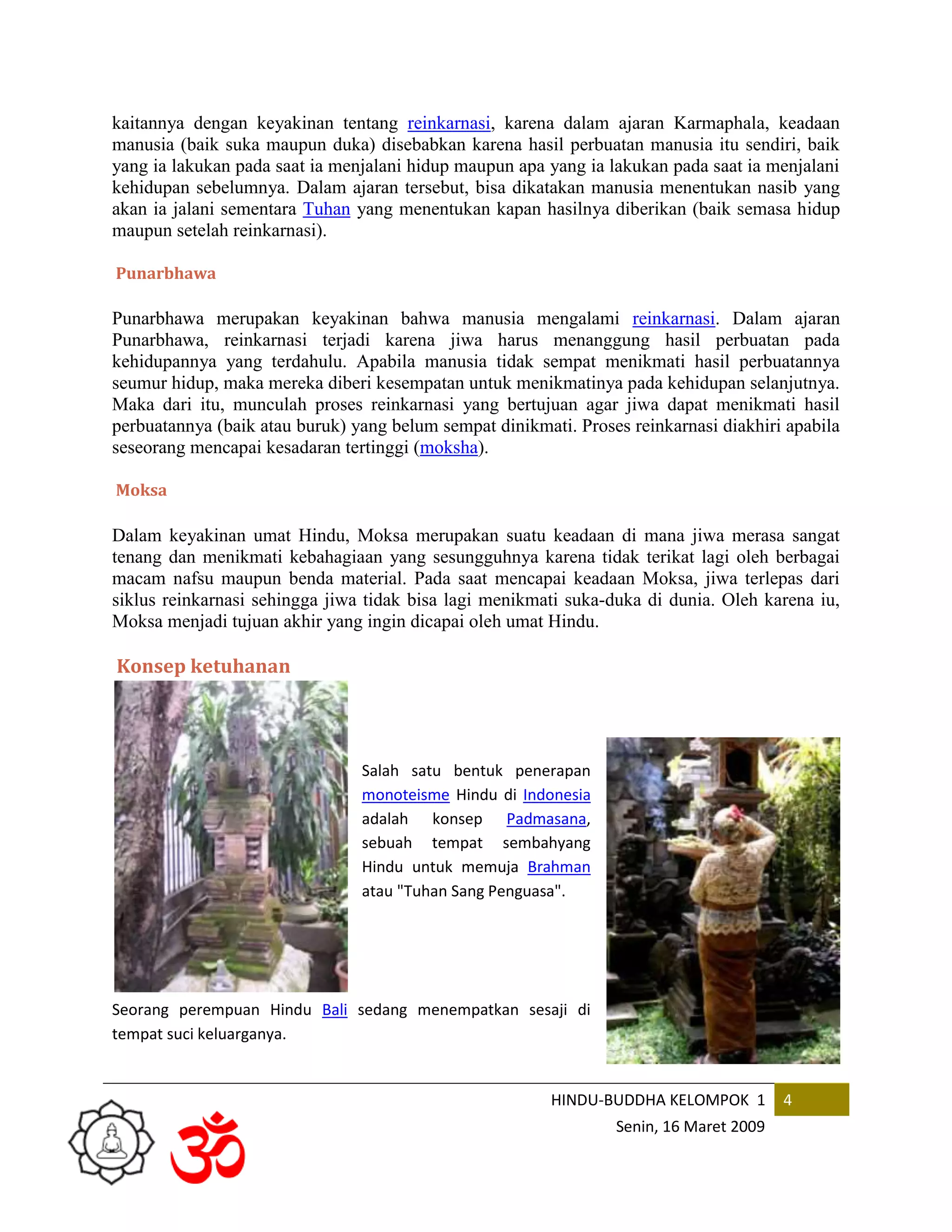Agama hindu dan budha | DOCX