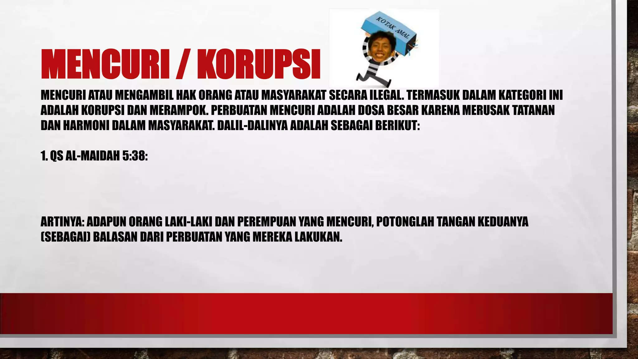 Agama Islam Kelas 11 - Dosa Besar | PPTX