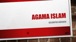Agama Islam Kelas 11 - Dosa Besar | PPTX