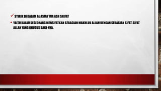 Agama Islam Kelas 11 - Dosa Besar | PPTX