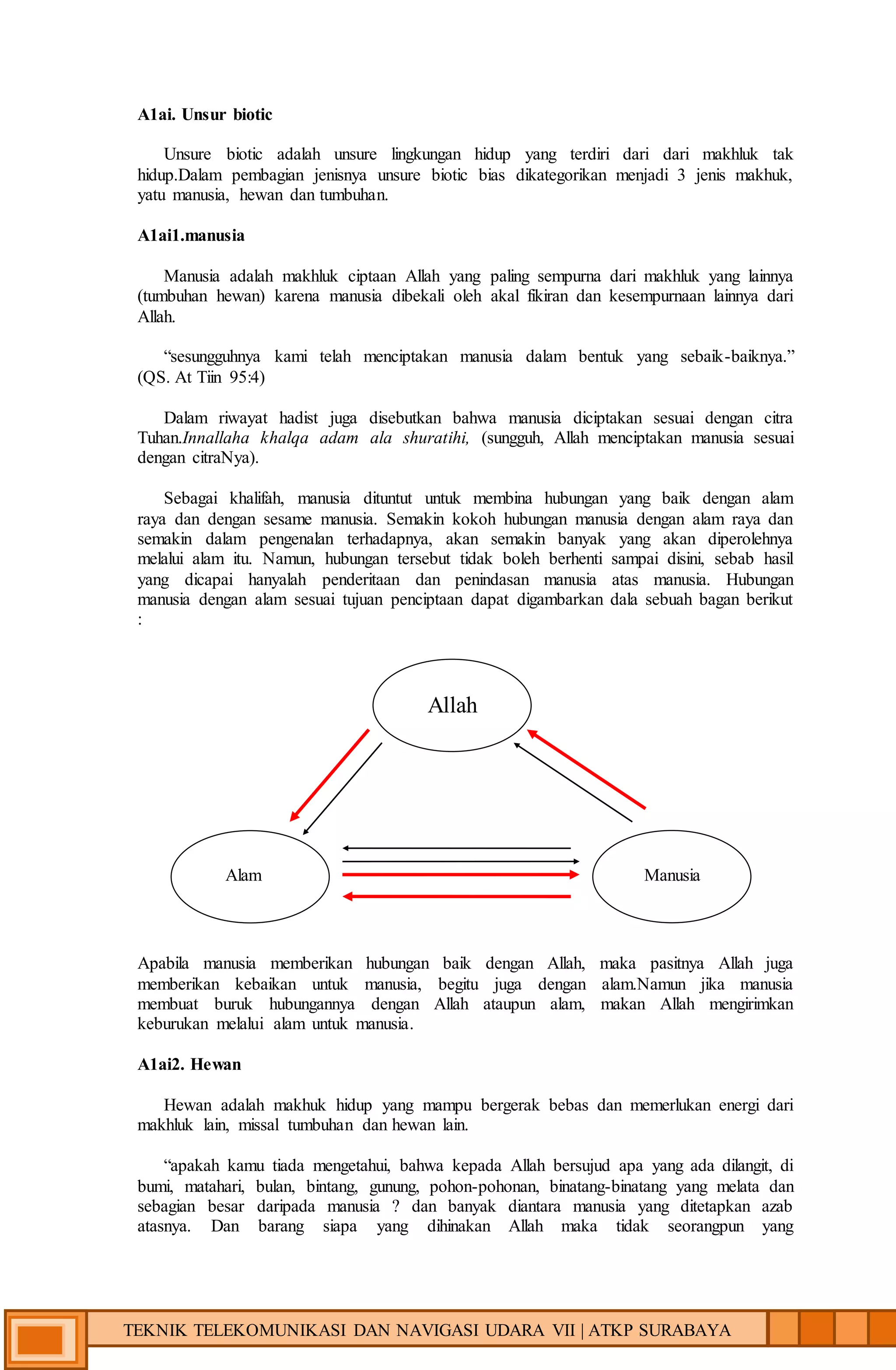 agama islam tujuan penciptaan | DOCX