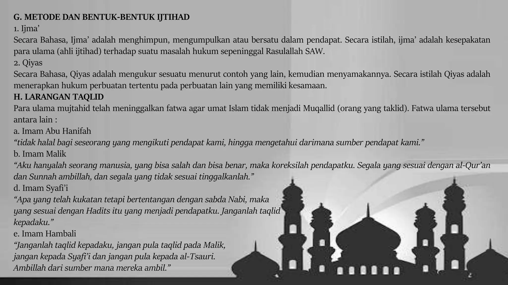 Sumber Ajaran Agama Islam | PPTX