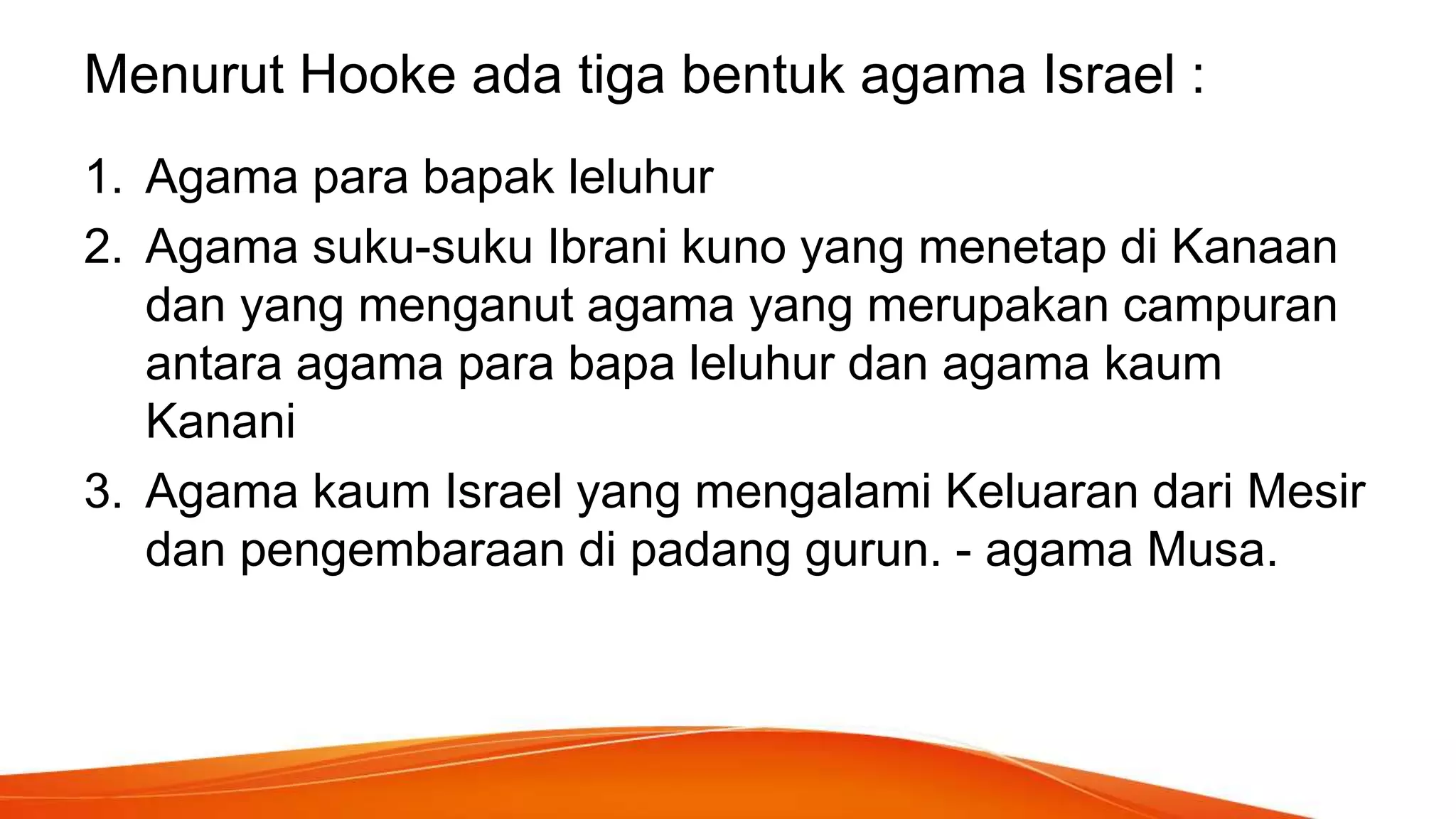 AGAMA ISRAEL KUNO PERJANJIAN LAMA.pptx