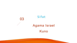 AGAMA ISRAEL KUNO PERJANJIAN LAMA.pptx