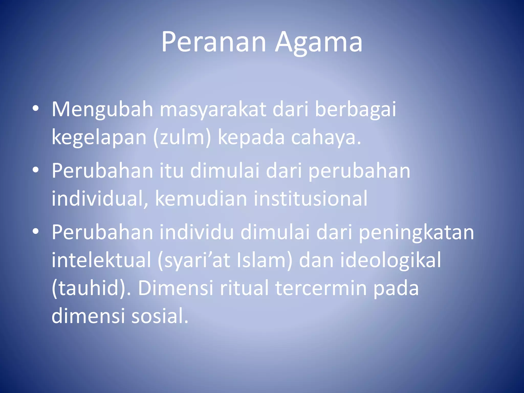 Agama, makna islam | PPTX