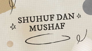 agama (mushaf & suhuf) (1).pptx