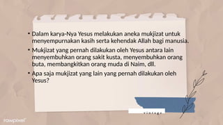 Agama Pelajaran 9 Yesus mewartakan kerajaan Allah | PPT