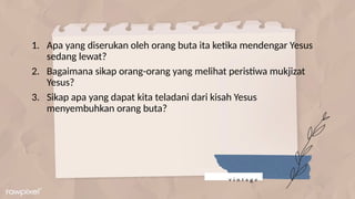 Agama Pelajaran 9 Yesus mewartakan kerajaan Allah | PPT