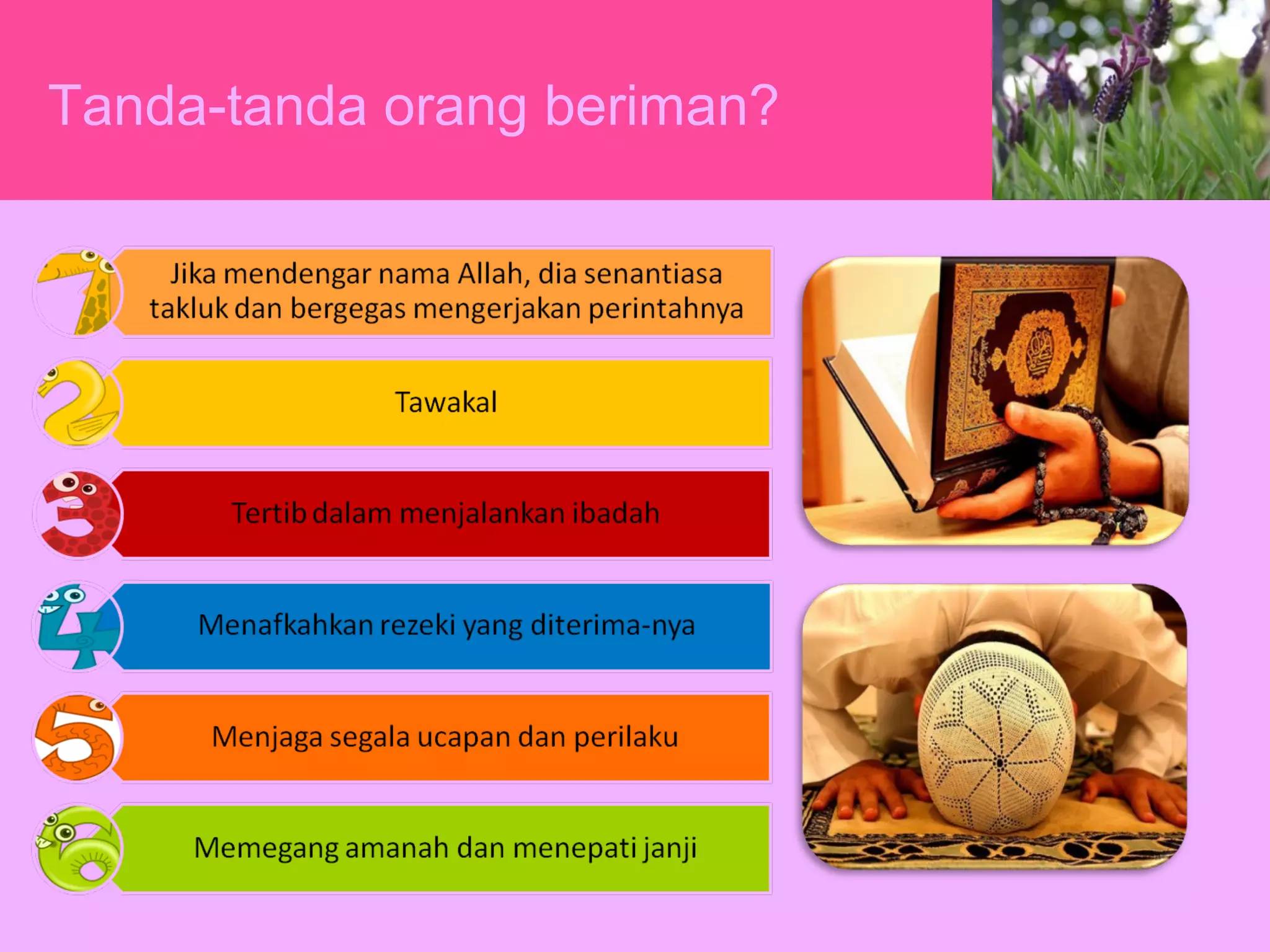 Iman dan Taqwa - Agama islam | PPT