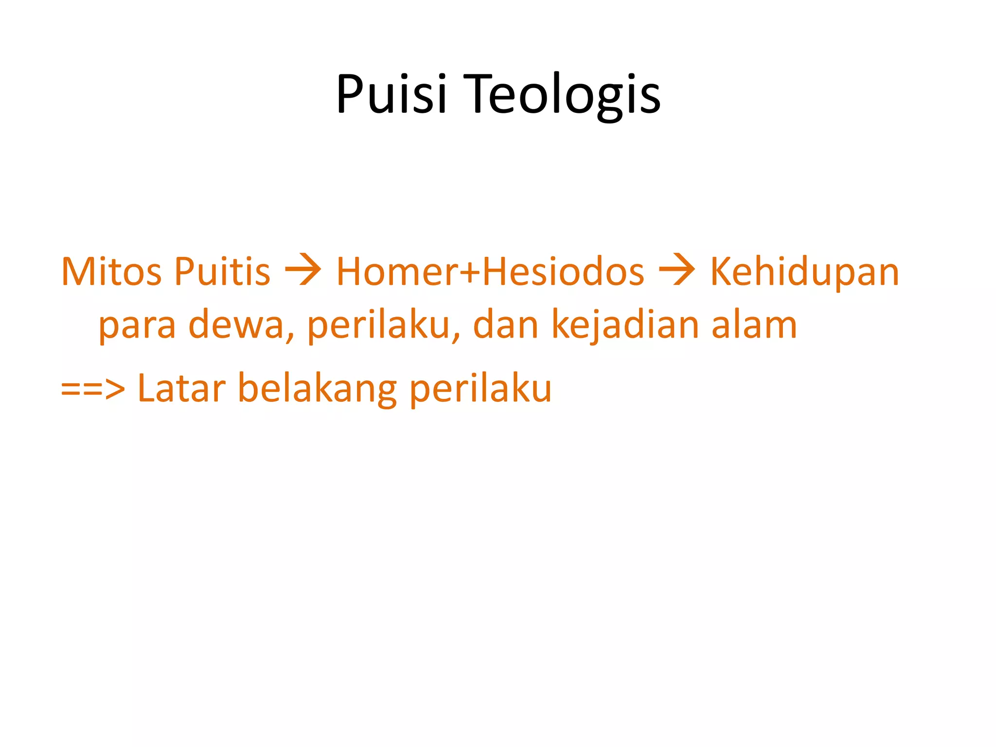 Agama primitif yunani | PPT