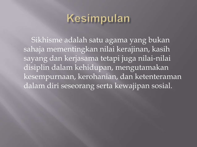 Agama sikhisme dan kerelevanannya dalam pengajaran pendidilan moral di sekolah | PPTX