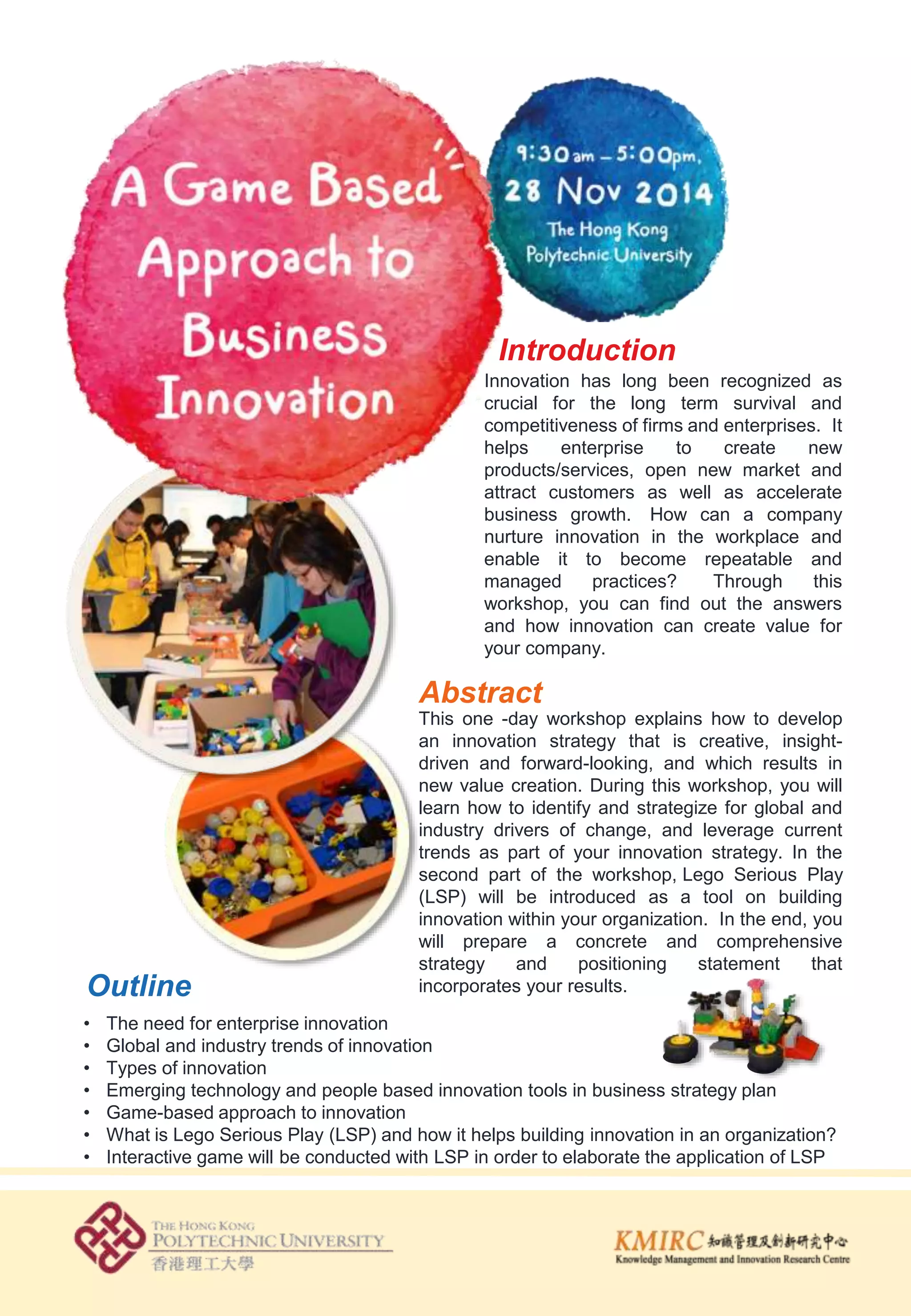 A game based approach to business innovation | PDF