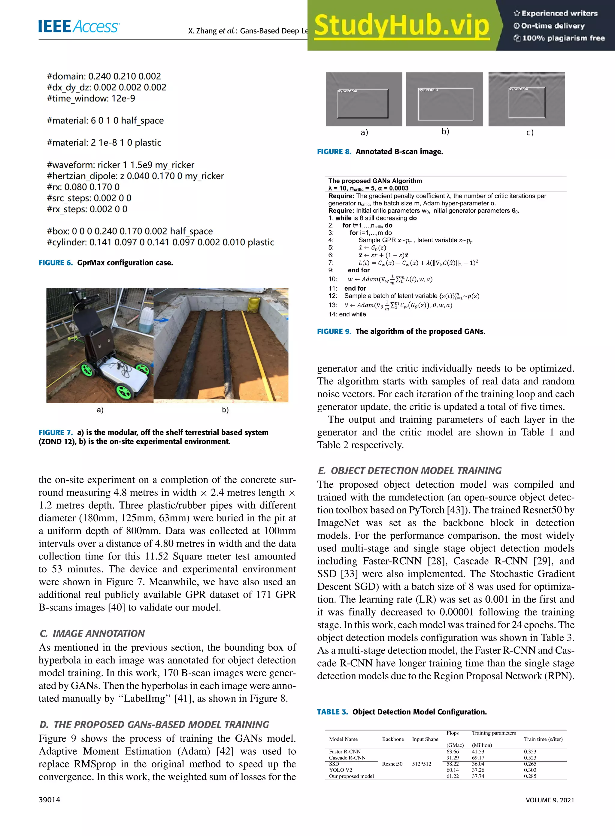 A Gans Based Deep Learning Framework For Automatic Subsurface Object Recognition From Ground