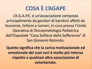 AGAPE San Giovanni Rotondo | PPT