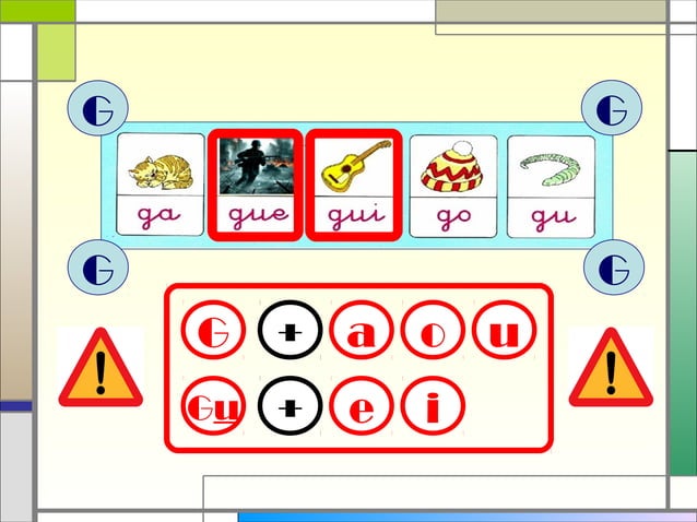 LETRAS Y SONIDOS DEL ESPAÑOL | PPT