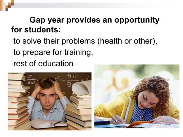 A gap year in ua. | PPT