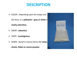 Agar | PPTX