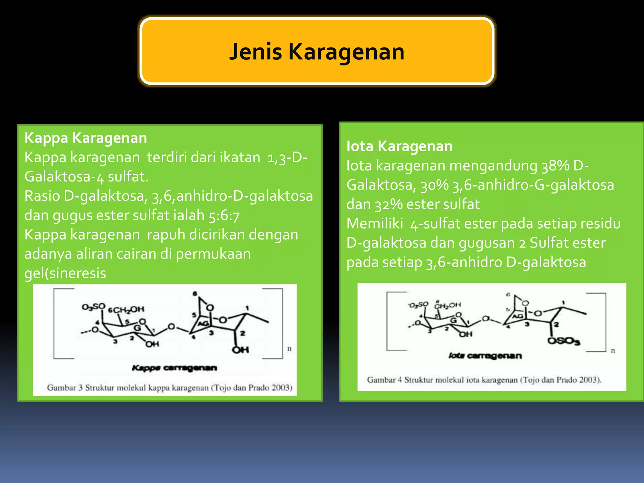 Koloid Agar-agar karagenan | PPTX