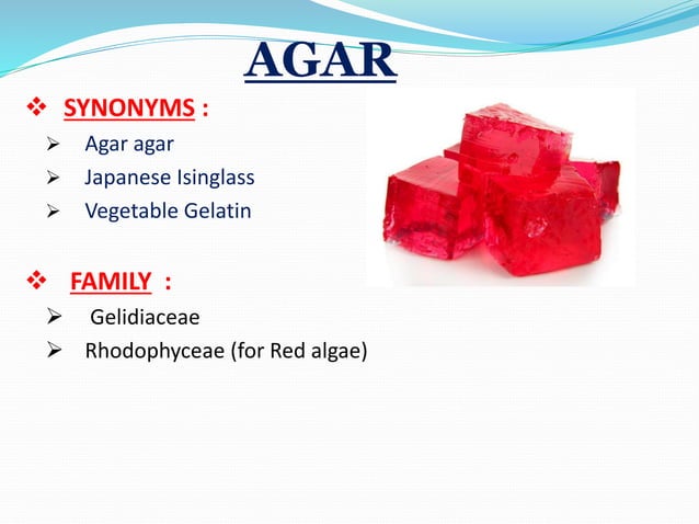 Agar agar, | PDF | Chemistry | Science