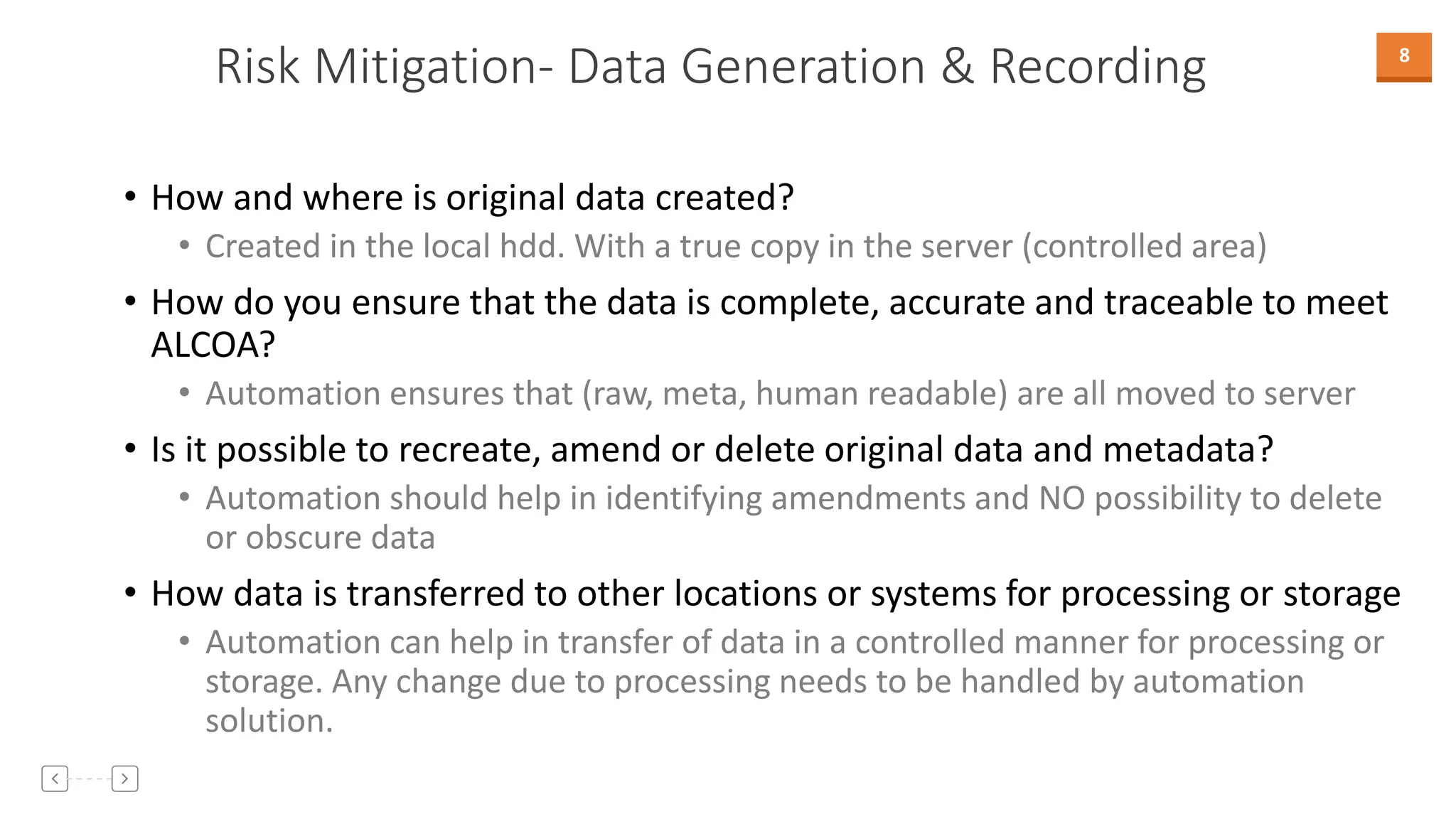 Agaram data integrity problem and solution | PPTX