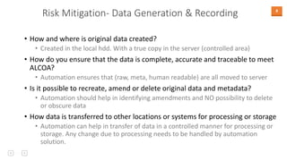 Agaram data integrity problem and solution | PPTX