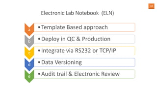 Automation – Way Forward to Achieve Data Integrity | PPTX | Databases | Computer Software and ...