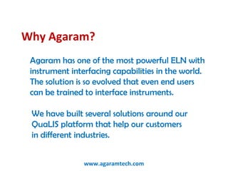 Agaram technologies - Introduction | PPT