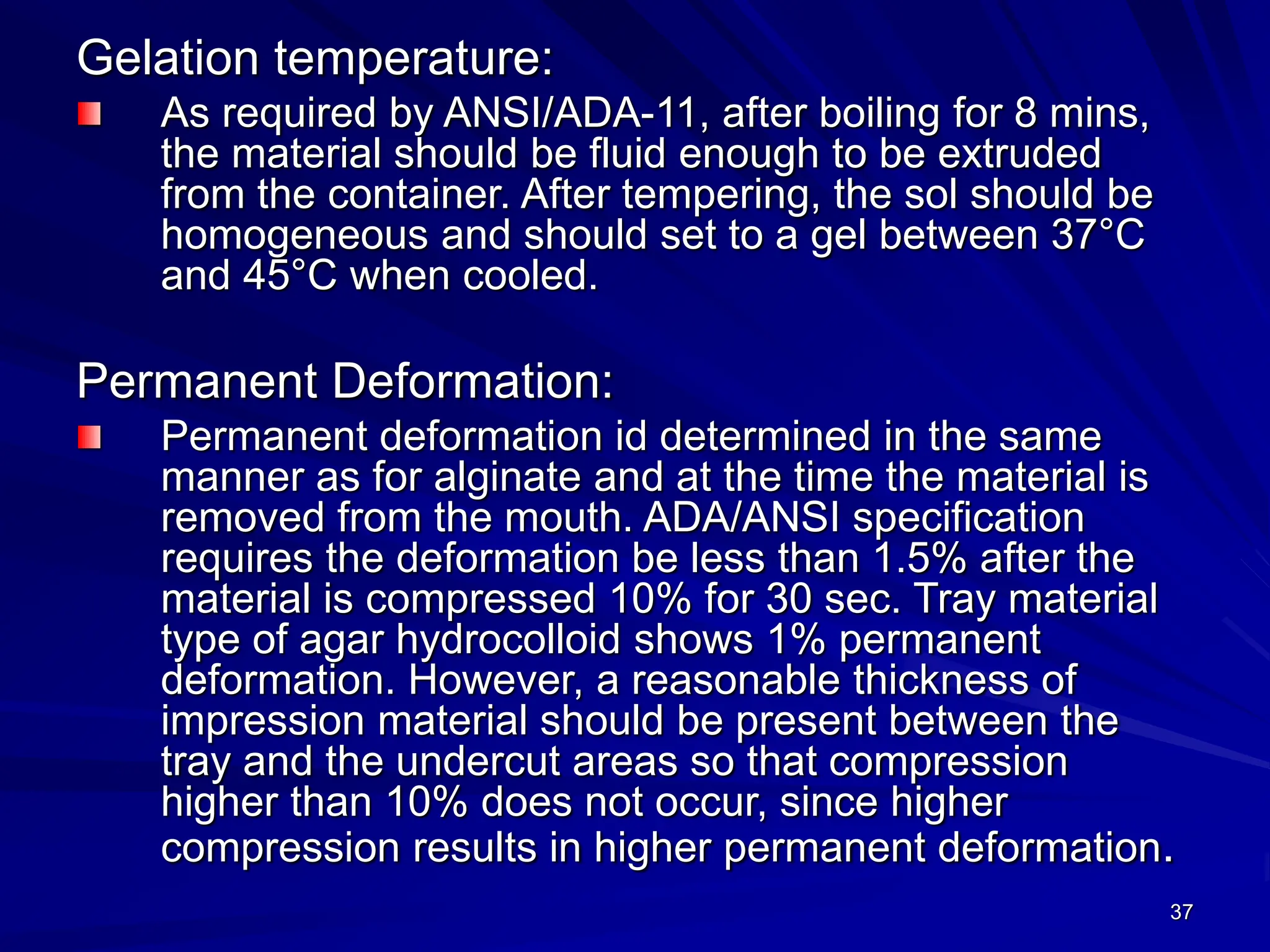agar agar and alginate impression materials | PPT