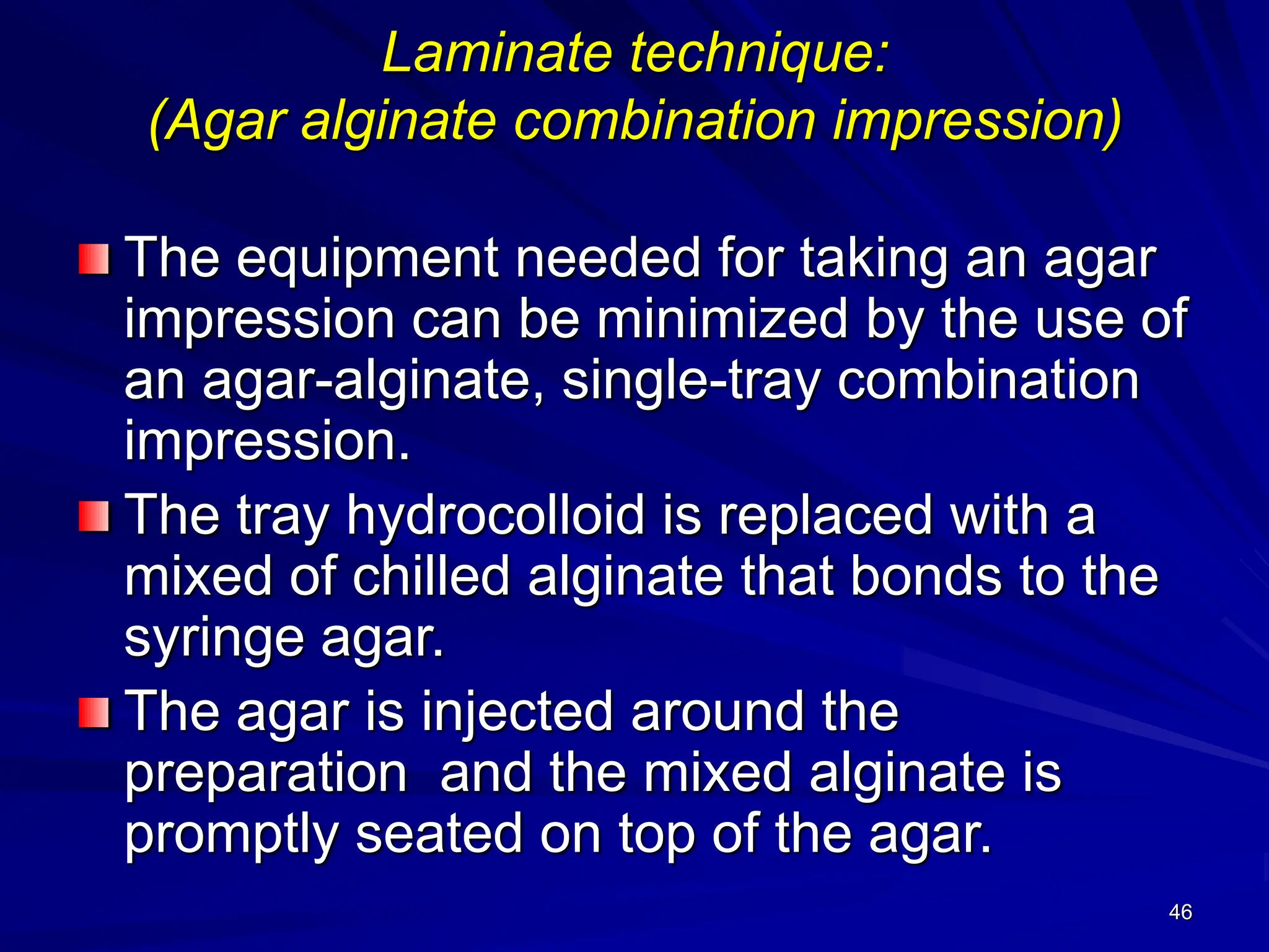 agar agar and alginate impression materials | PPT