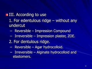 agar agar and alginate impression materials | PPT