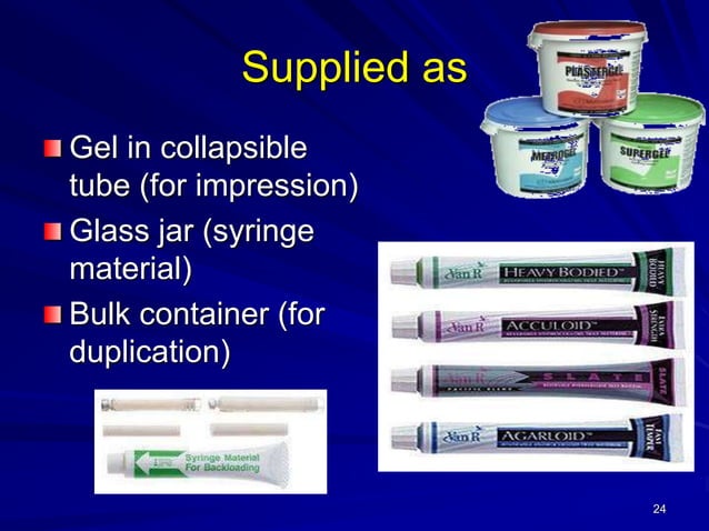 agar agar and alginate impression materials | PPT