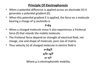 Agarose gel electrophoresis by Swapnil Anand.pptx