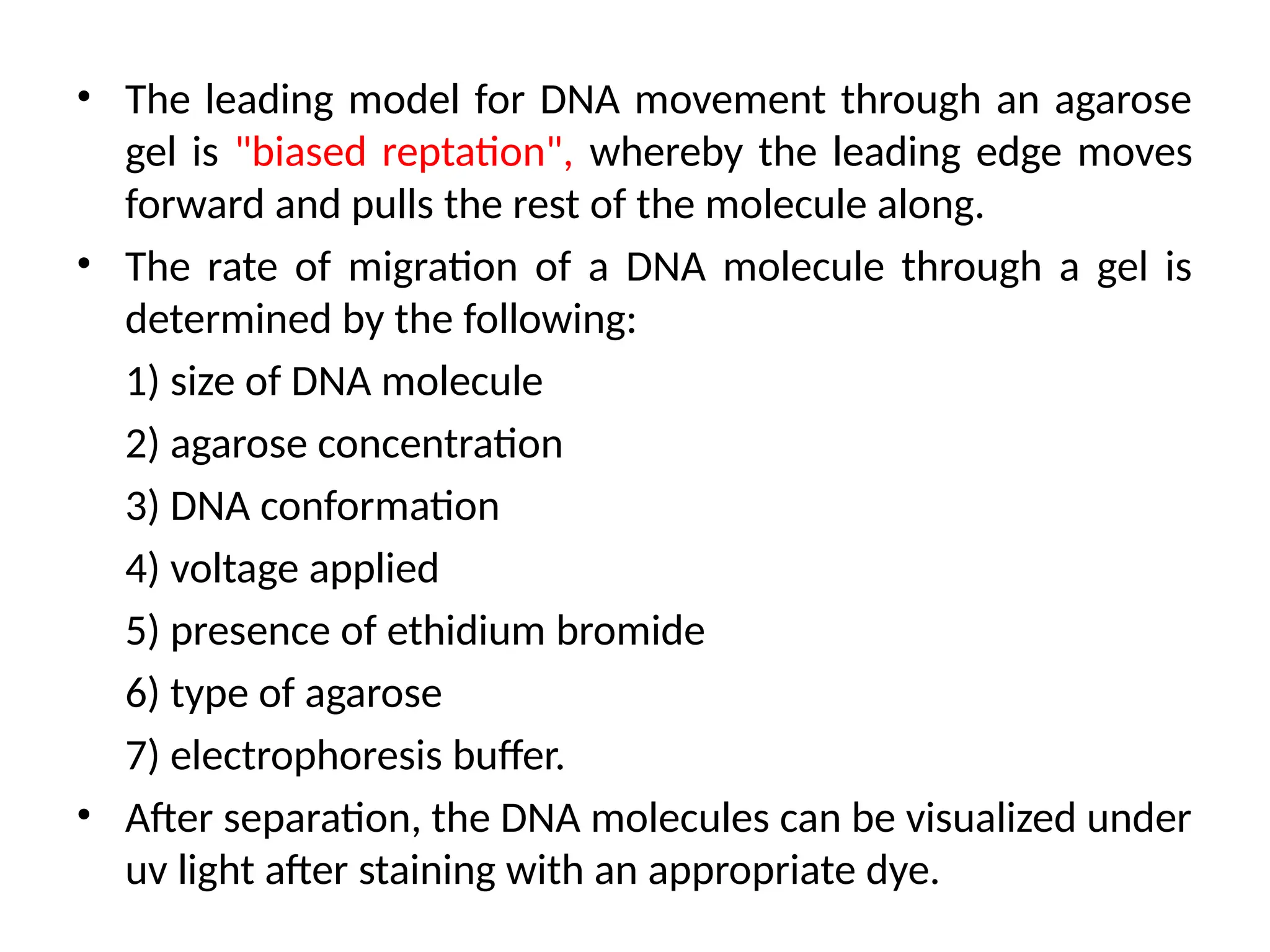 Protocols of DNA Agarose gel electrophoresis | PPTX