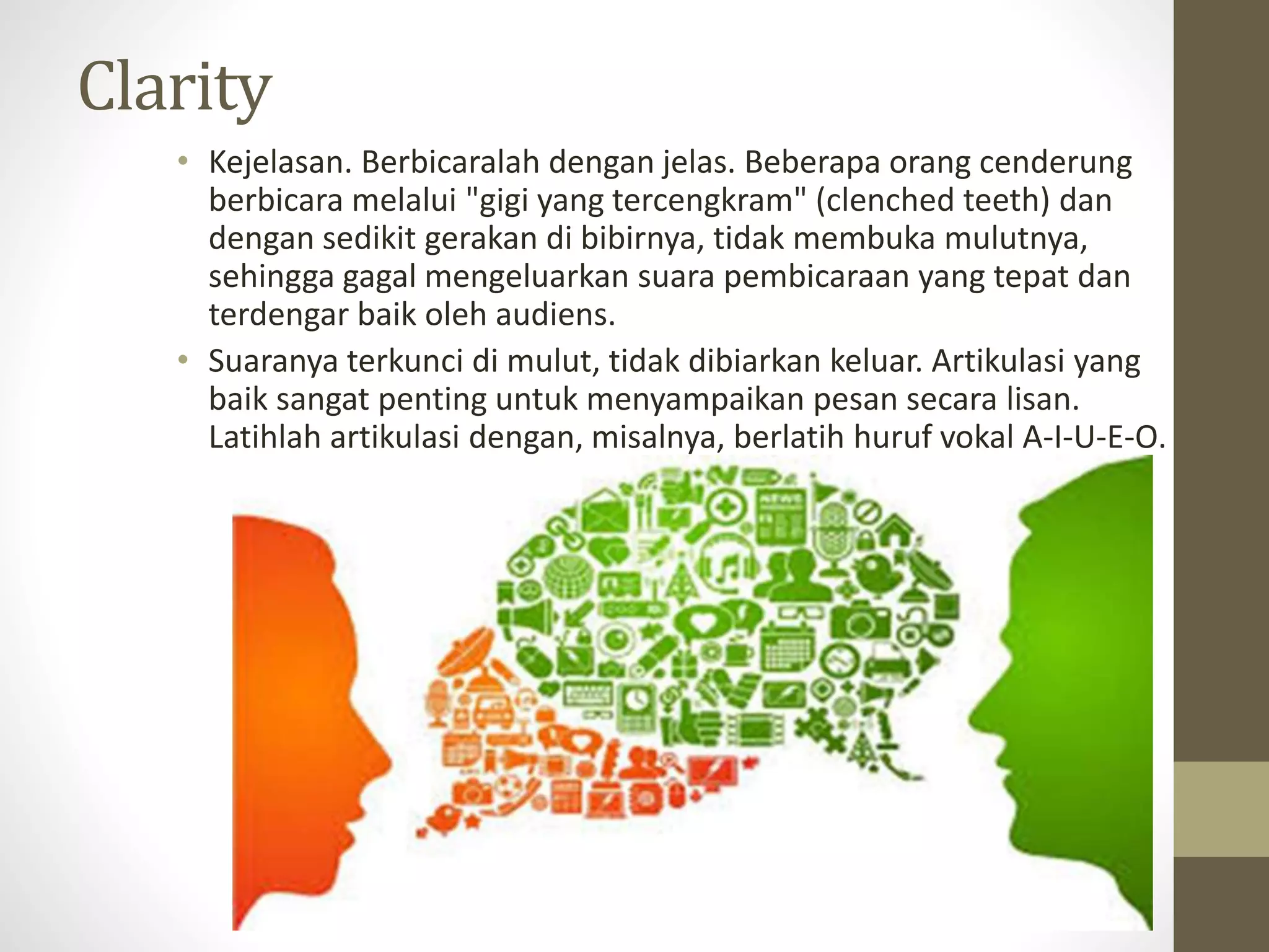 Agar suara kita nyaring dan menarik saat pidato | PPT