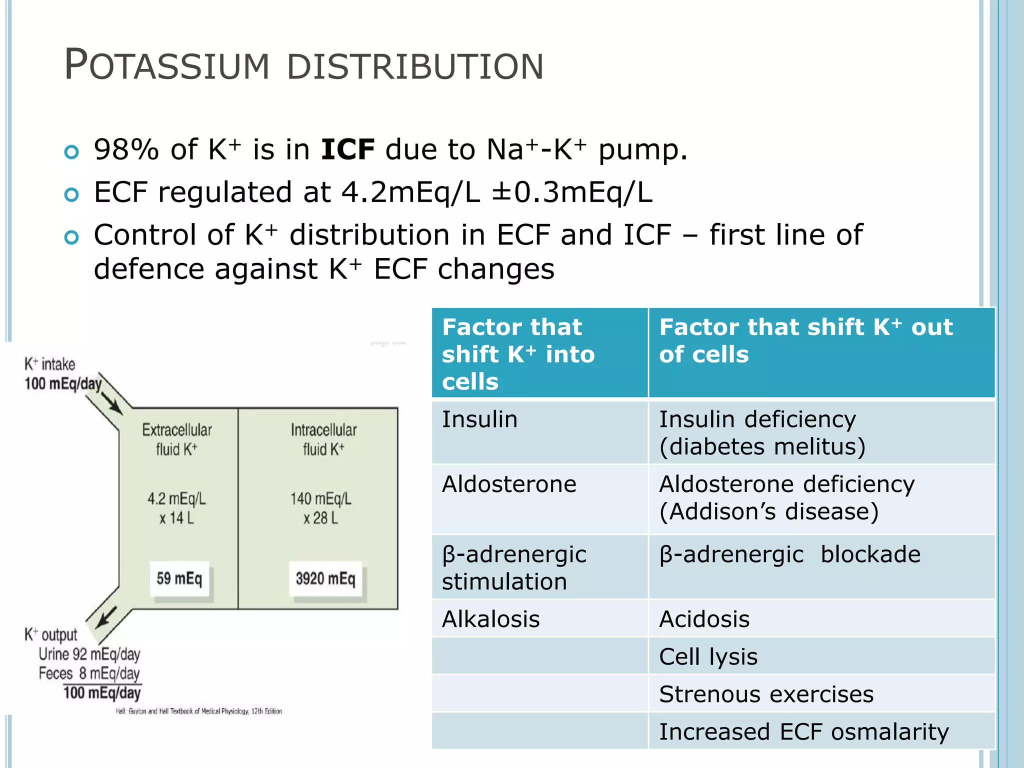 Renal system potassium and urea handling by Agasi | PDF