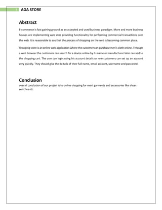 SRS For Online Store | PDF