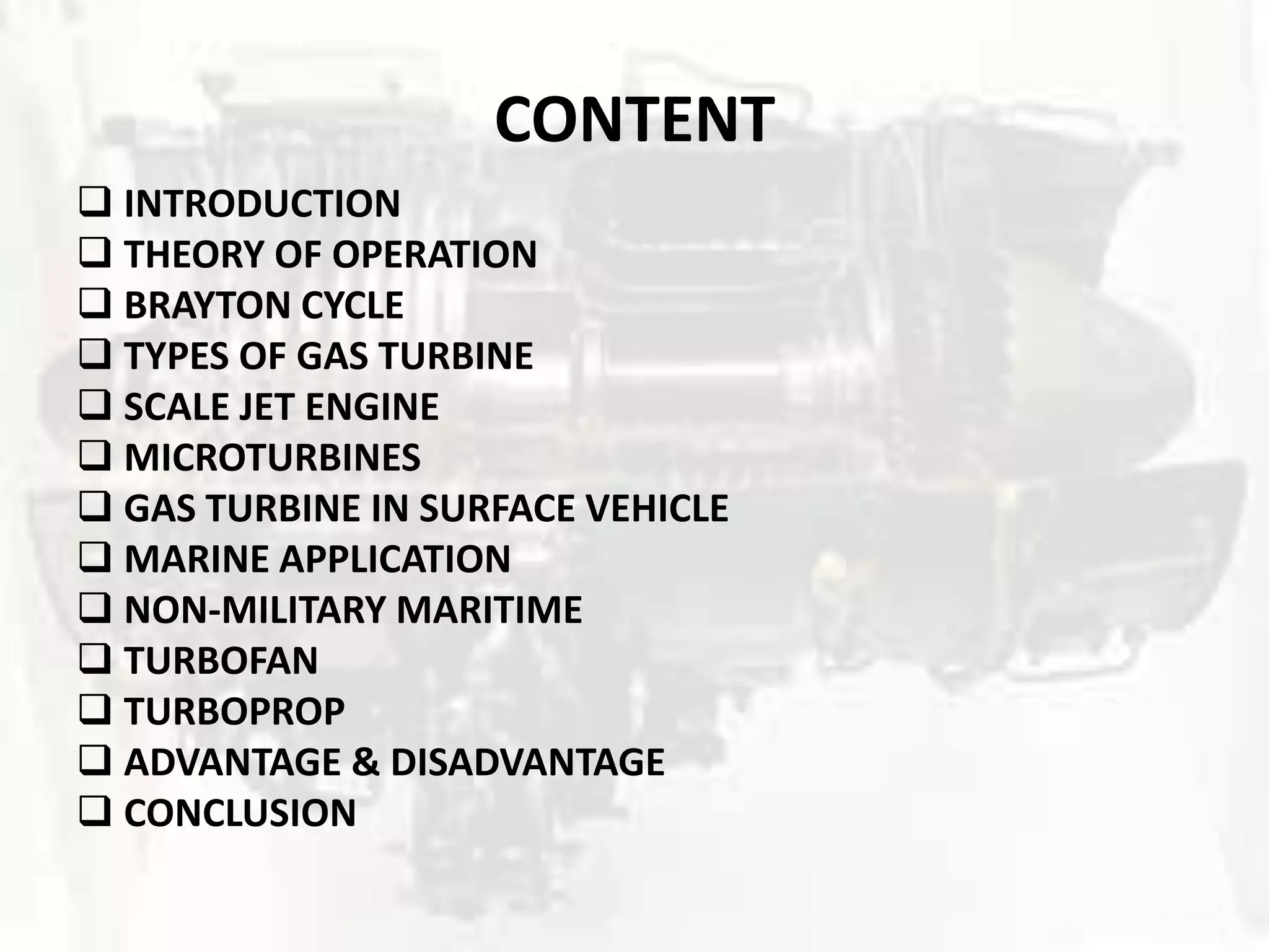 Gas Turbine PPT | PPTX