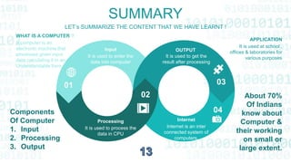 Fundamentals of Computer | PPTX