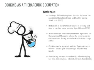 Occupational Therapy Eating Disorder Case Study | PDF