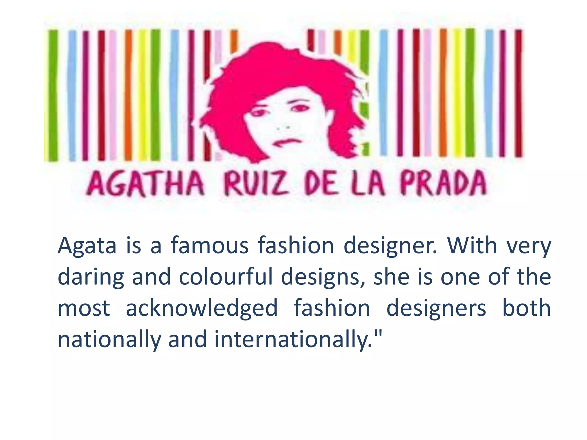 Agata Ruiz de la Prada. | PDF