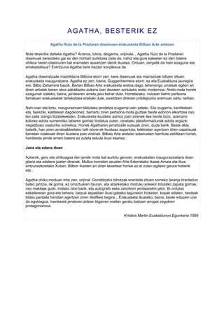 Agatha Ruiz de la Prada | PDF