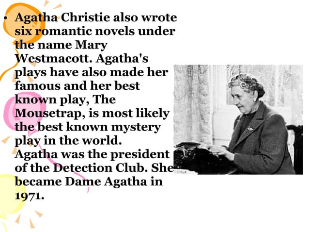 Agatha Christie