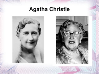 Agatha Christie | PPT | Fiction | Books and Literature